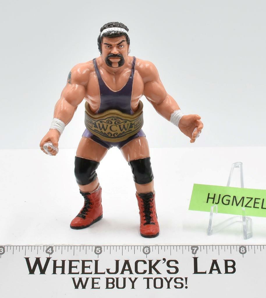Rick Steiner W/Championship Belt Wrestling Action Figure WCW 1990 Galoob Vintage - Wheeljack's Lab
