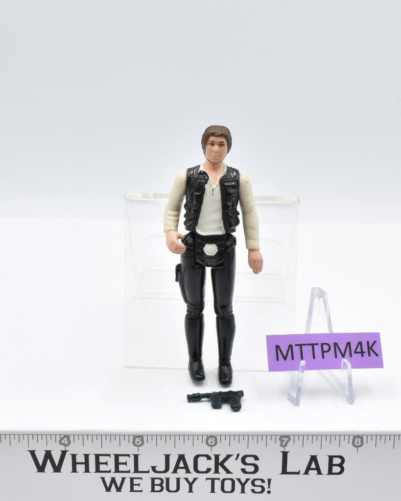 Han Solo SMALL HEAD 100% Complete Star Wars 1978 Vintage Kenner NO ...