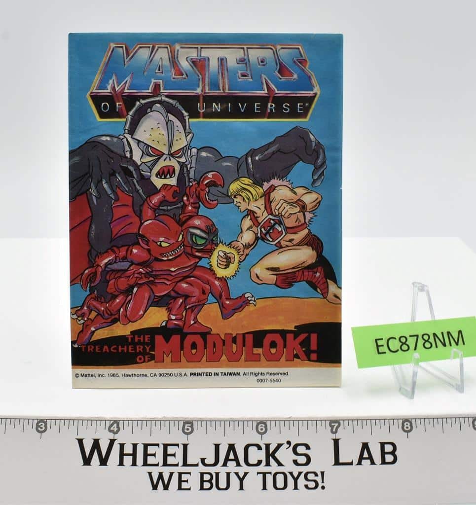 The Treachery of Modulok Mini Comic Book MOTU He-Man 1985 Mattel ...