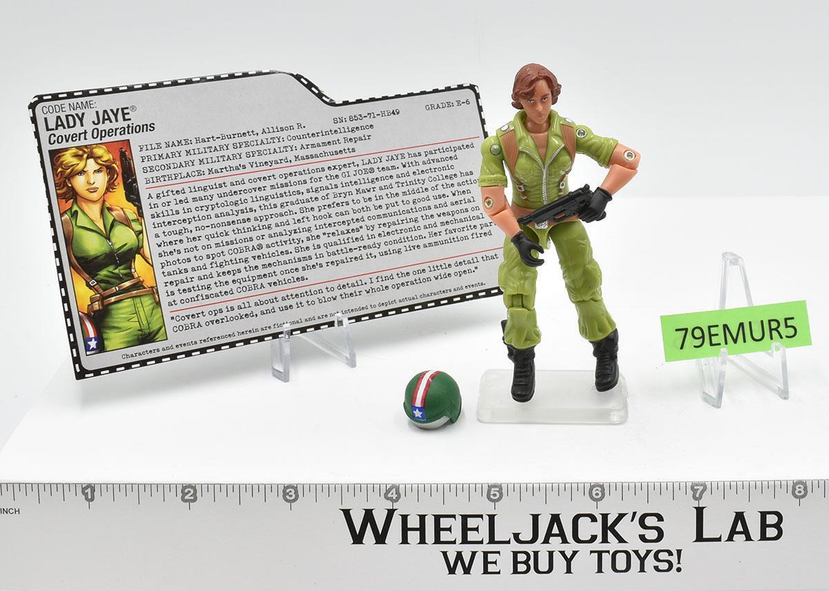 Lady Jaye V5 100 Complete Gi Joe Comic Pack 2006 Hasbro Action