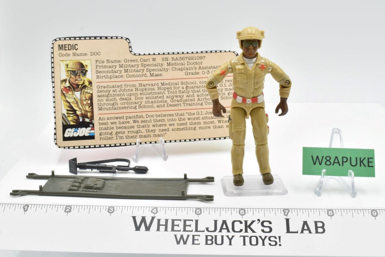 Doc V1 100% Complete G.I. Joe 1983 ARAH Hasbro Vintage Action Figure ...