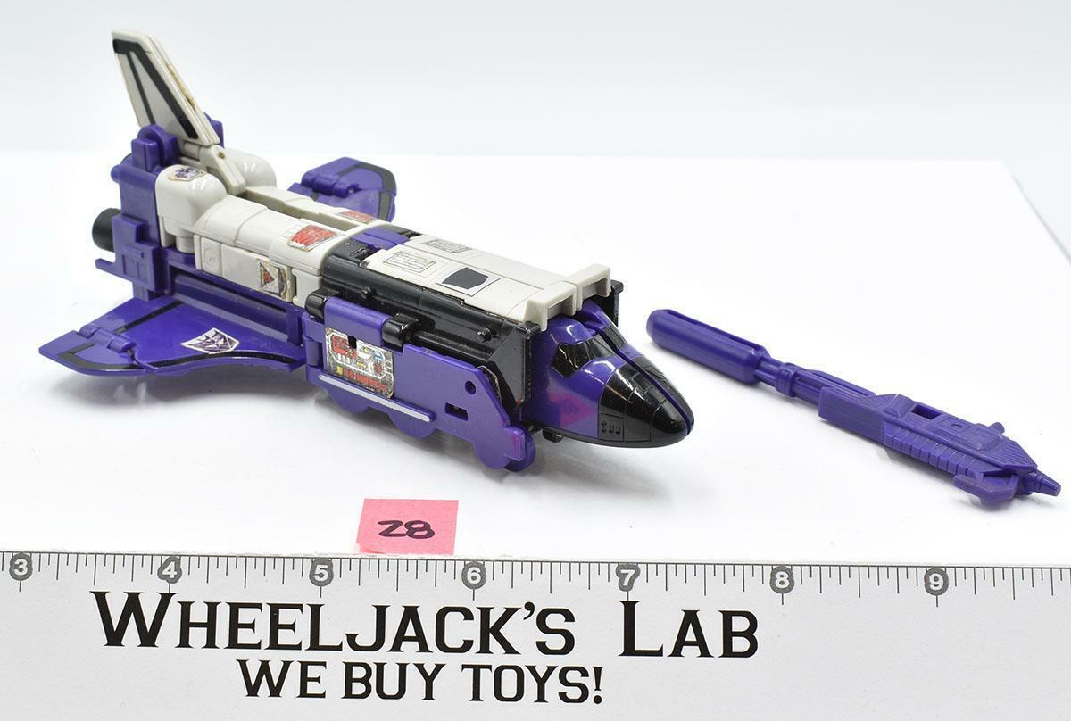 Astrotrain #28 100% Complete 1985 G1 Transformers Space Shuttle Action ...