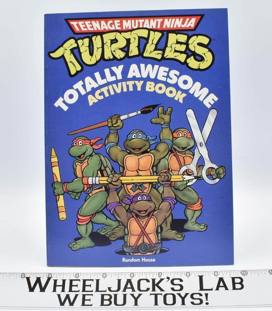 Totally Awesome Activity Book UNUSED Teenage Mutant Ninja Turtles TMNT ...