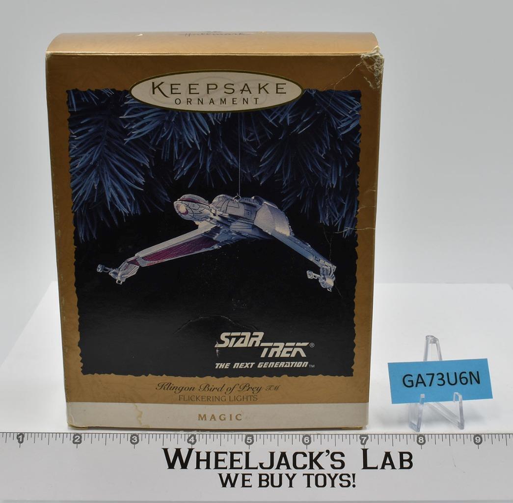 Klingon Bird Of Prey Star Trek TNG MIB 1994 Hallmark Magic Keepsake ...