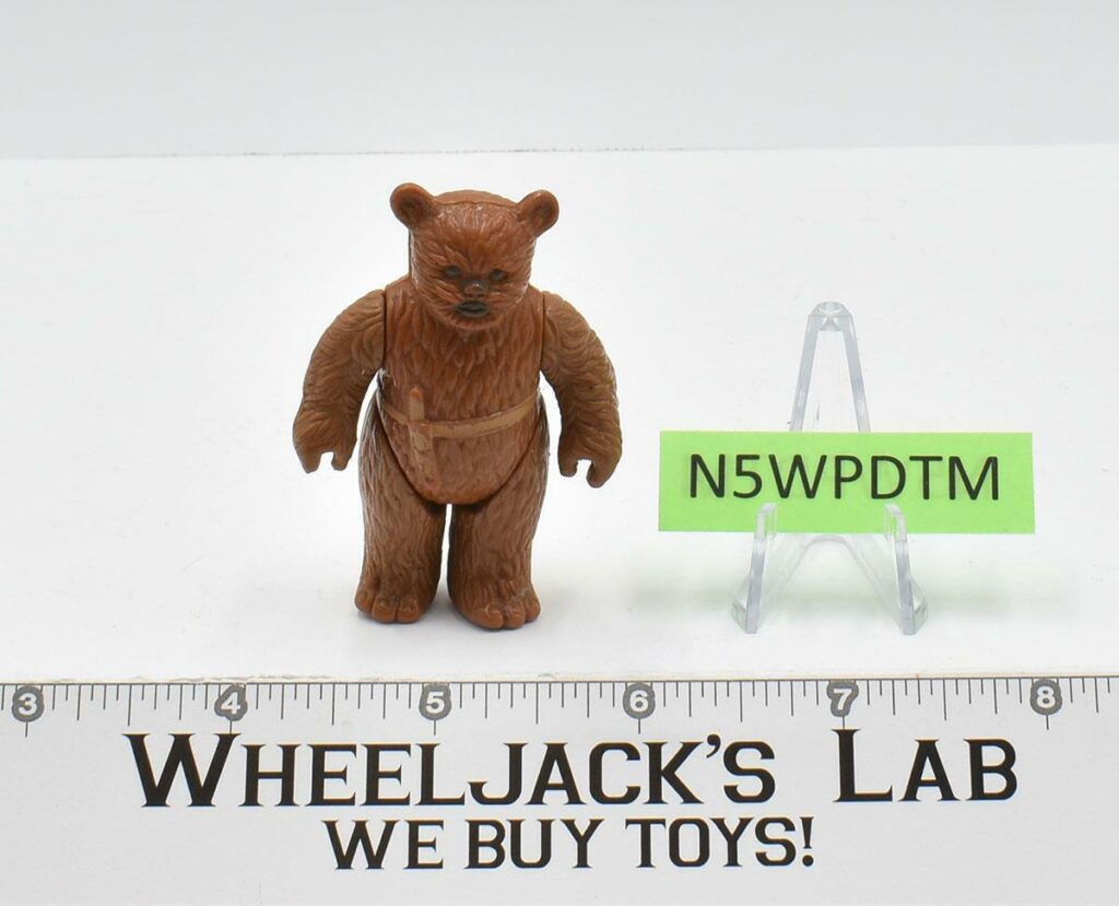 Paploo Ewok Star Wars ROTJ 1985 Vintage Kenner NO REPRO - Wheeljack's Lab
