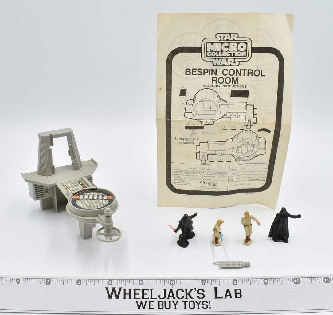 Bespin Control Room Star Wars 1982 Micro Collections Action Playset ...