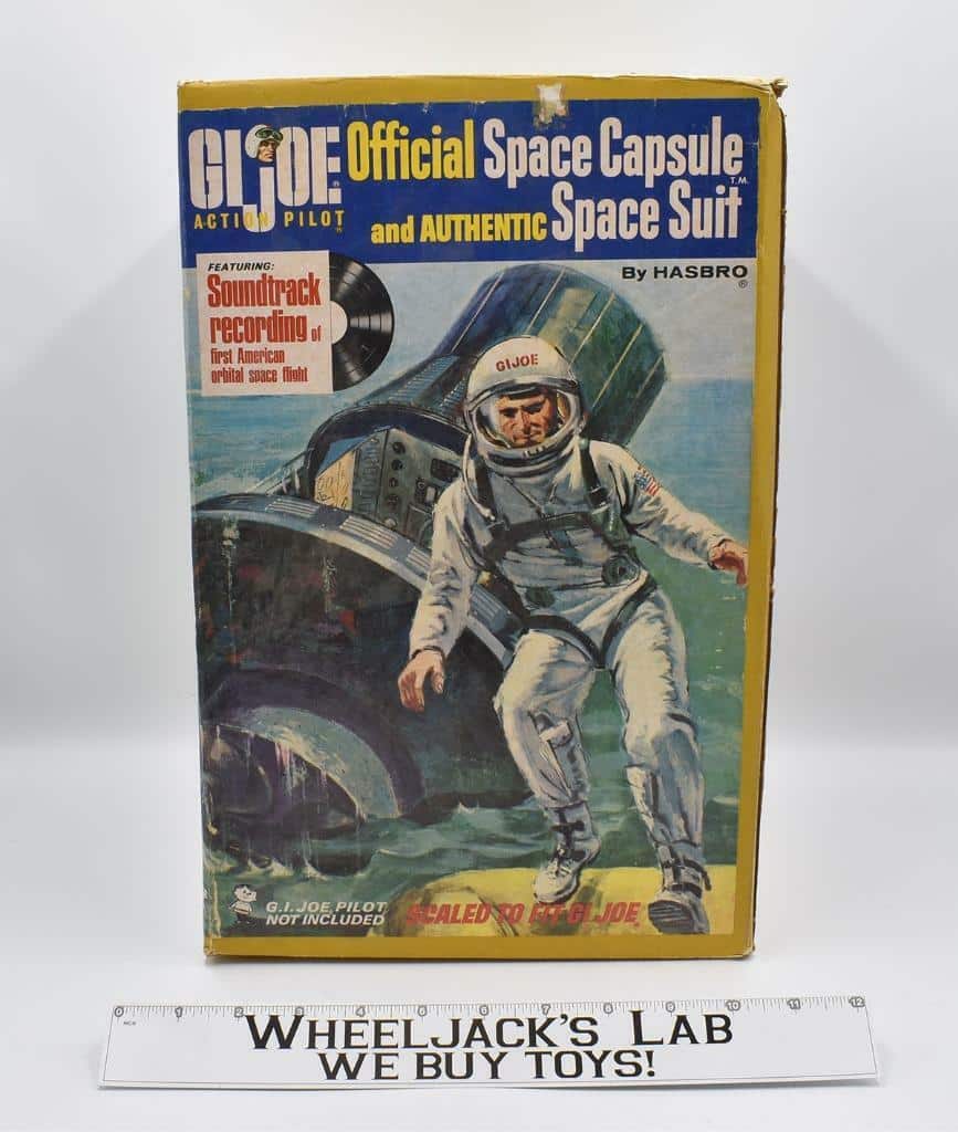 Space Capsule & Suit 12" G.I. Joe Vehicle 1966 Hasbro Vintage Action ...