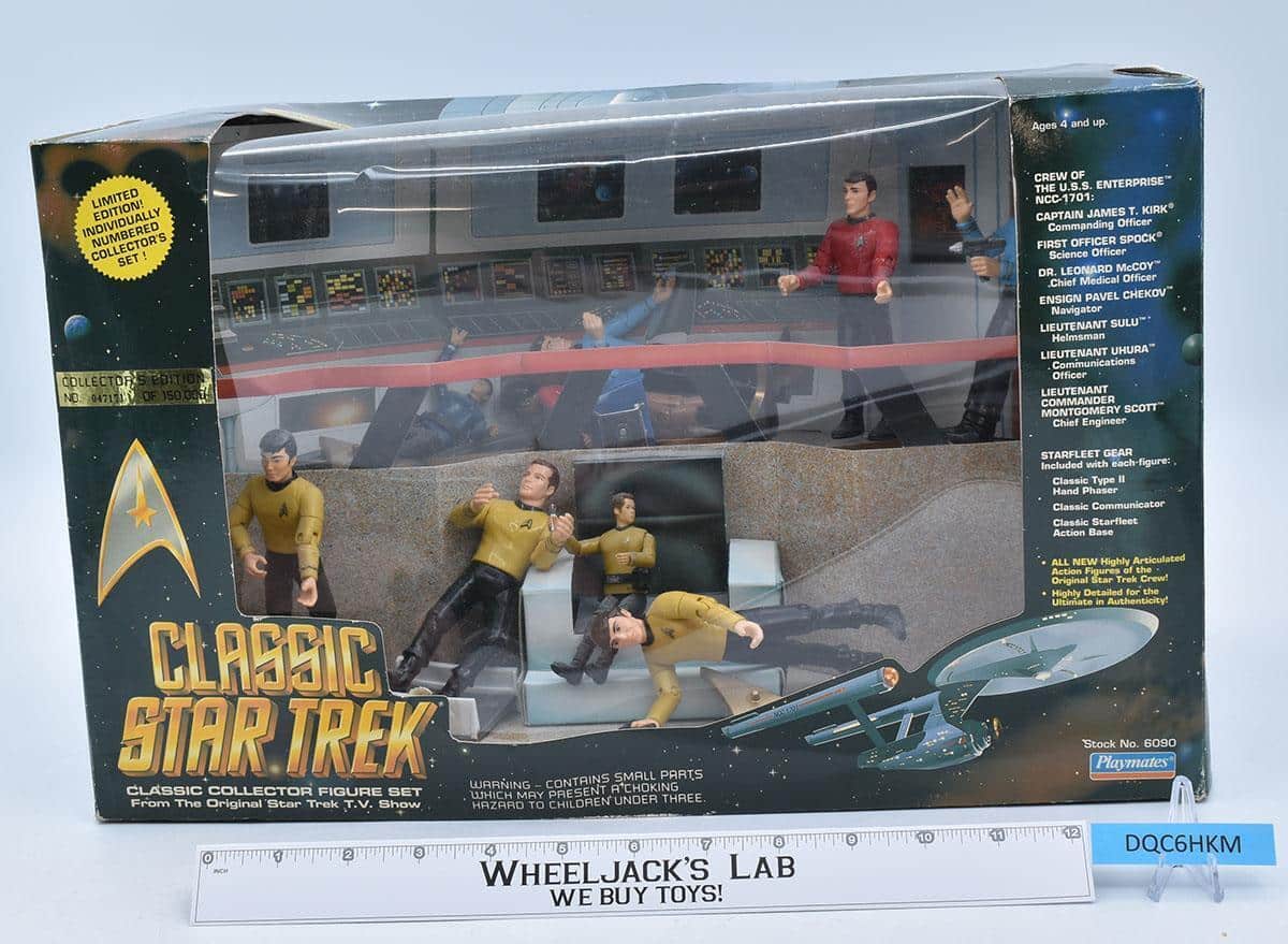 Star Trek Classic Collector Figure Set Original TV Show 1993 Vintage ...