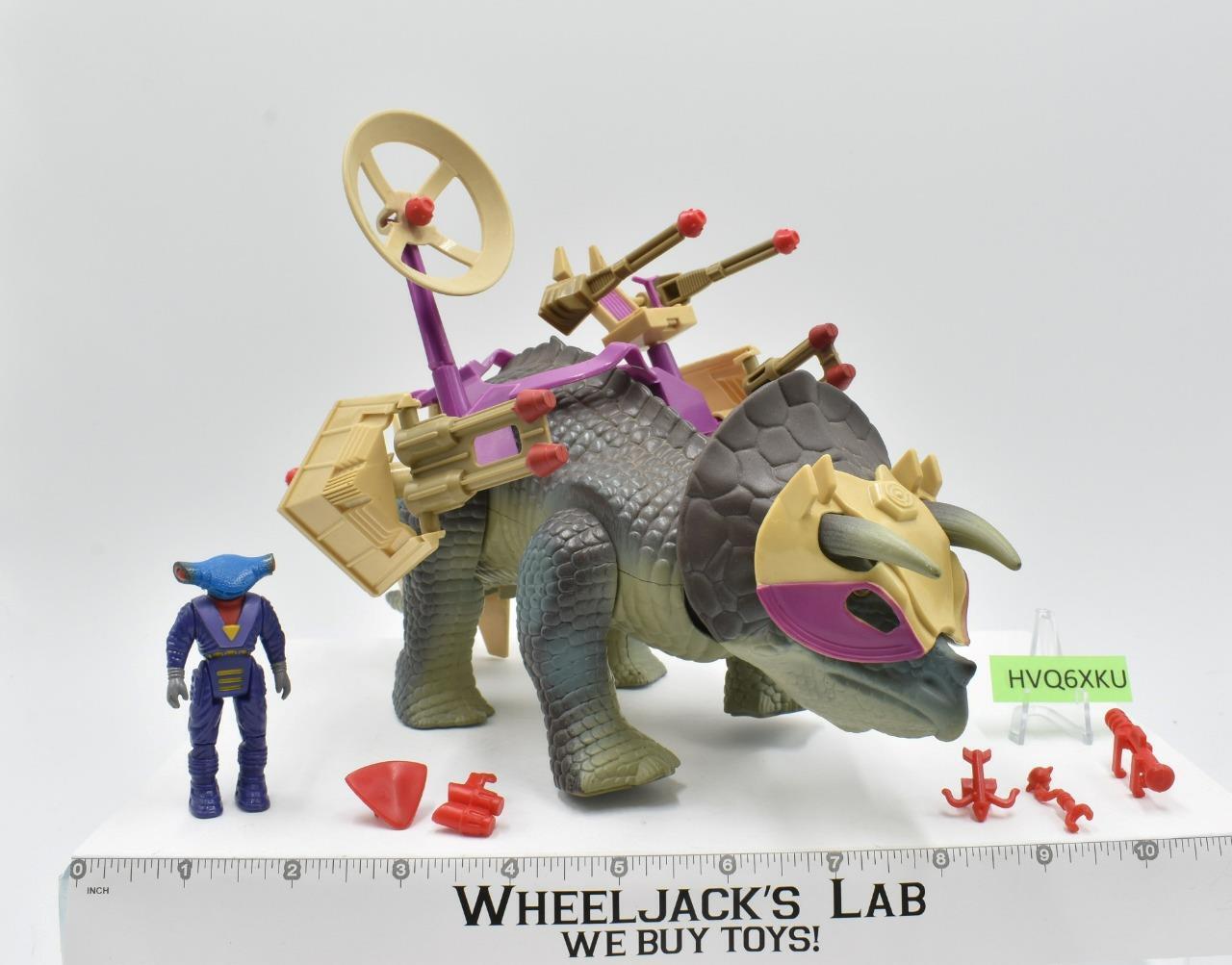 Triceratops W/Hammerhead Dino Riders 1989 Tyco Toys Vintage Action ...