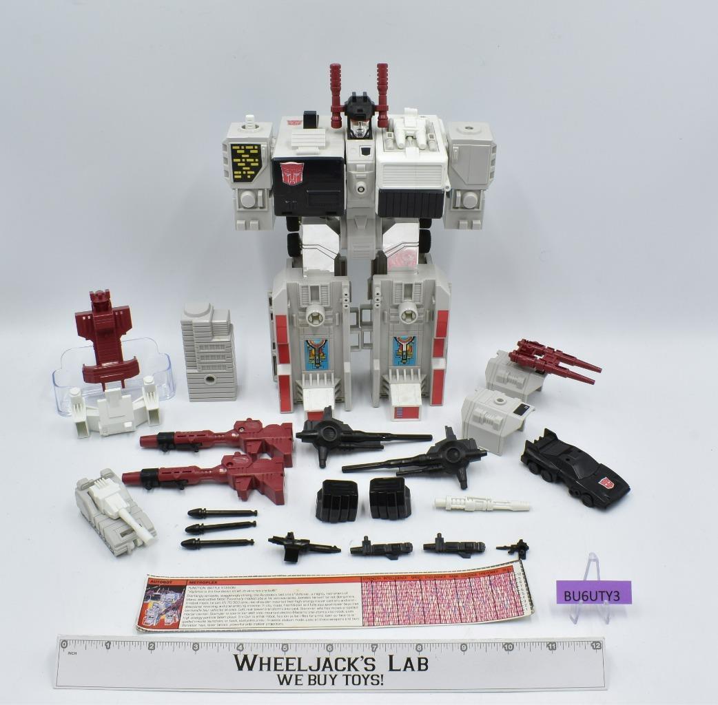 Metroplex 100% Complete RT Vintage 1985 G1 Transformers Hasbro Action ...