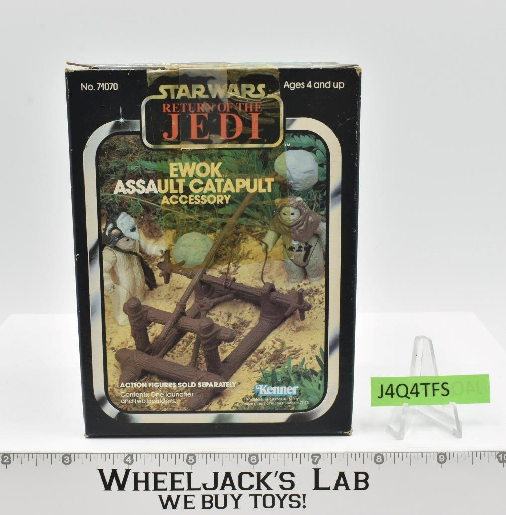 Ewok Assault Catapult W/Box Star Wars ROTJ 1984 Kenner Action Figure Vehicle - Wheeljack's Lab