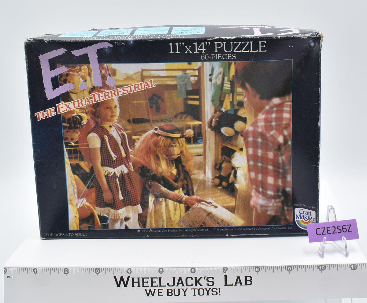 E.T. The Extra-Terrestrial 1982 Craft Master 11 x 14 60 Piece Jigsaw ...