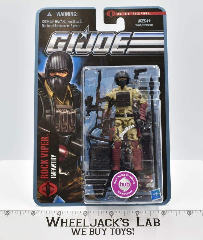 Rock Viper Infantry G.I. Joe Pursuit of Cobra 2010 Hasbro NEW SEALED ...