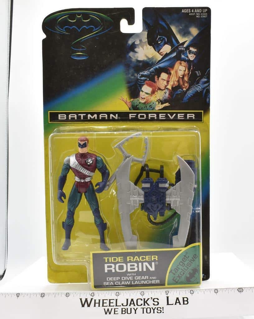 Tide Racer Robin MOSC NEW Batman Forever Kenner 1995 Action Figure ...