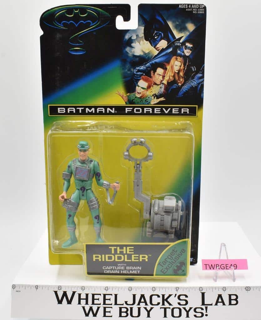 The Riddler Target Ex. MOSC NEW Batman Forever Kenner 1995 Action ...