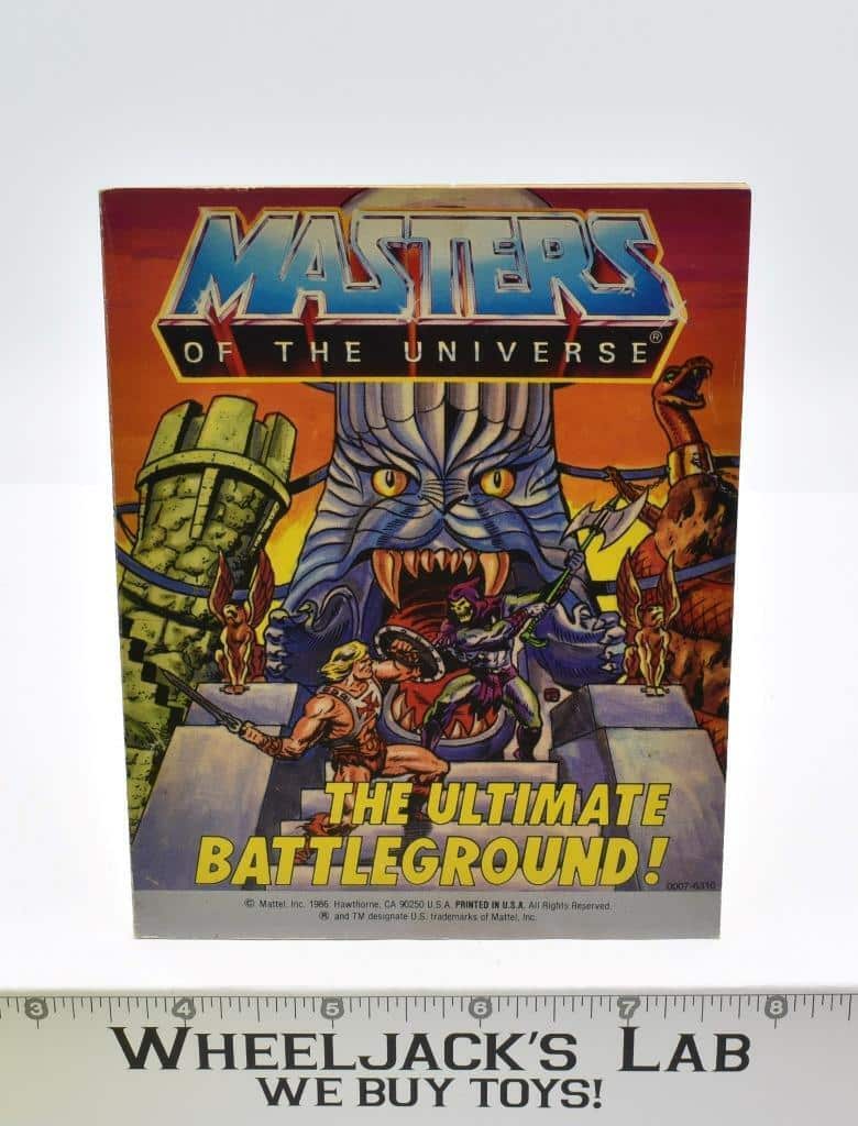 The Ultimate Battleground 1986 Mini Comic He-Man Masters of the ...