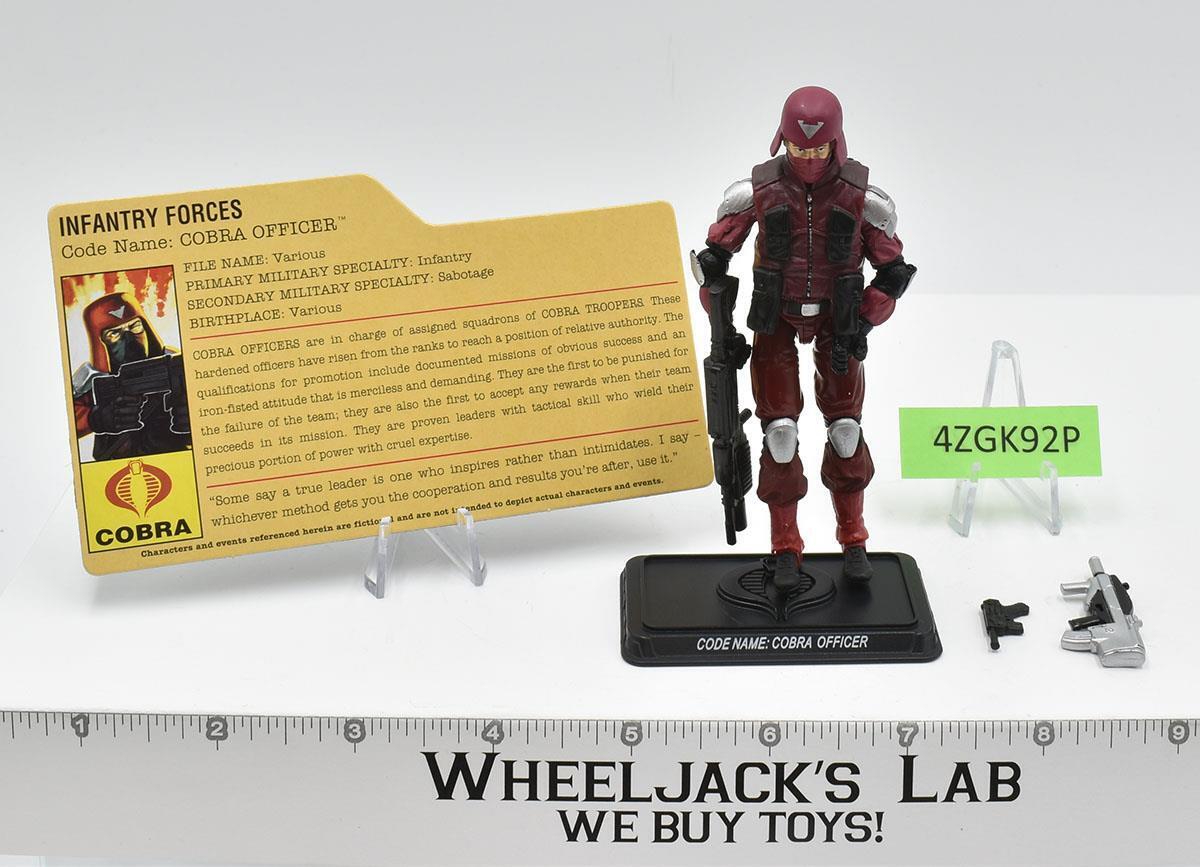 Cobra Officer v10 100% Complete G.I. Joe Resolute 2009 Hasbro Action ...