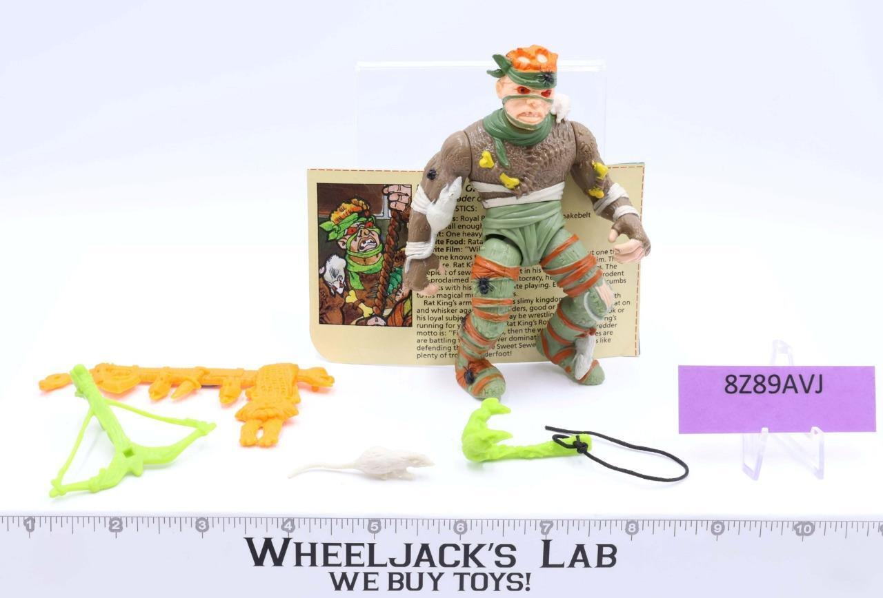 Rat King 100% Complete Teenage Mutant Ninja Turtle 1989 Playmates ...