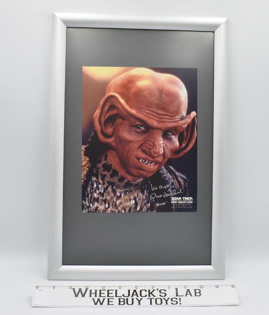 Rom Star Trek Deep Space 9 Max Grodenchik AUTOGRAPHED 8x10 Picture ...