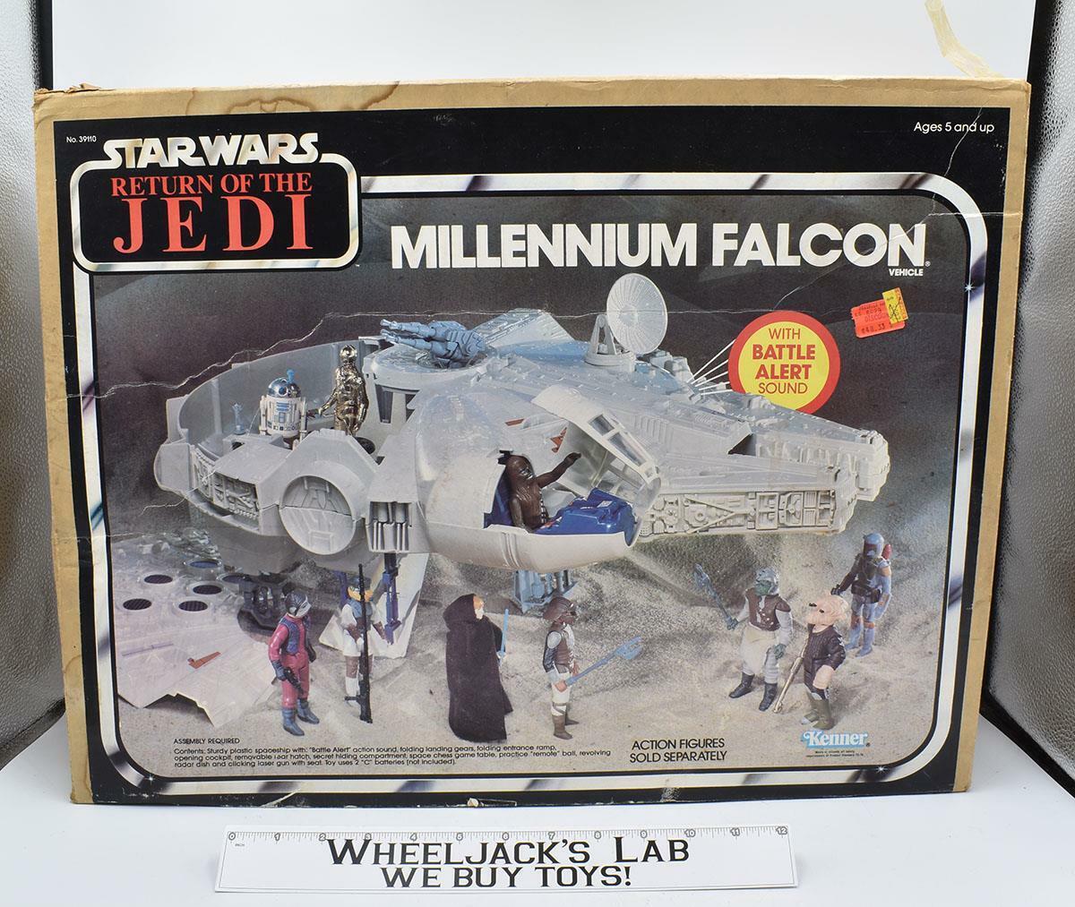 Millennium Falcon 100% Complete W/ Box WORKS Star Wars 1983 Kenner ...