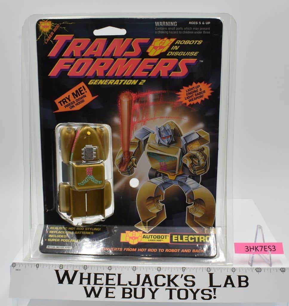 Electro Autobot G2 Transformers 1993 Hasbro Action Figure NEW MISB ...
