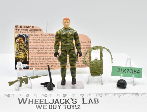 Rip Cord V1 100% Complete G.I. Joe 1984 Hasbro Vintage Action Figure ...