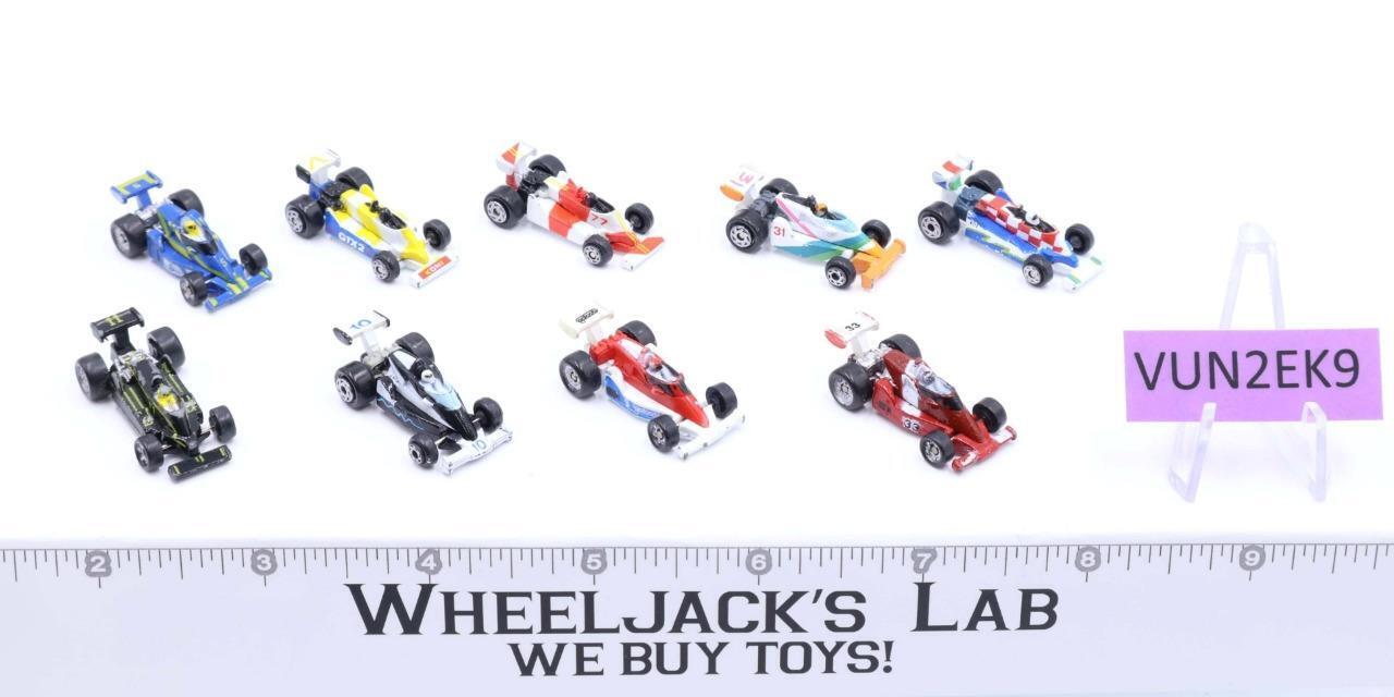 Lot of 9 Formula One Race Cars 1988-89 Vintage Galoob Micro Machines ...