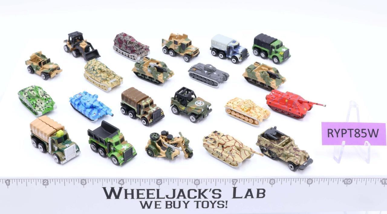 Lot of 21 Military/Army Vehicles 1988-89 Vintage Galoob Micro Machines ...
