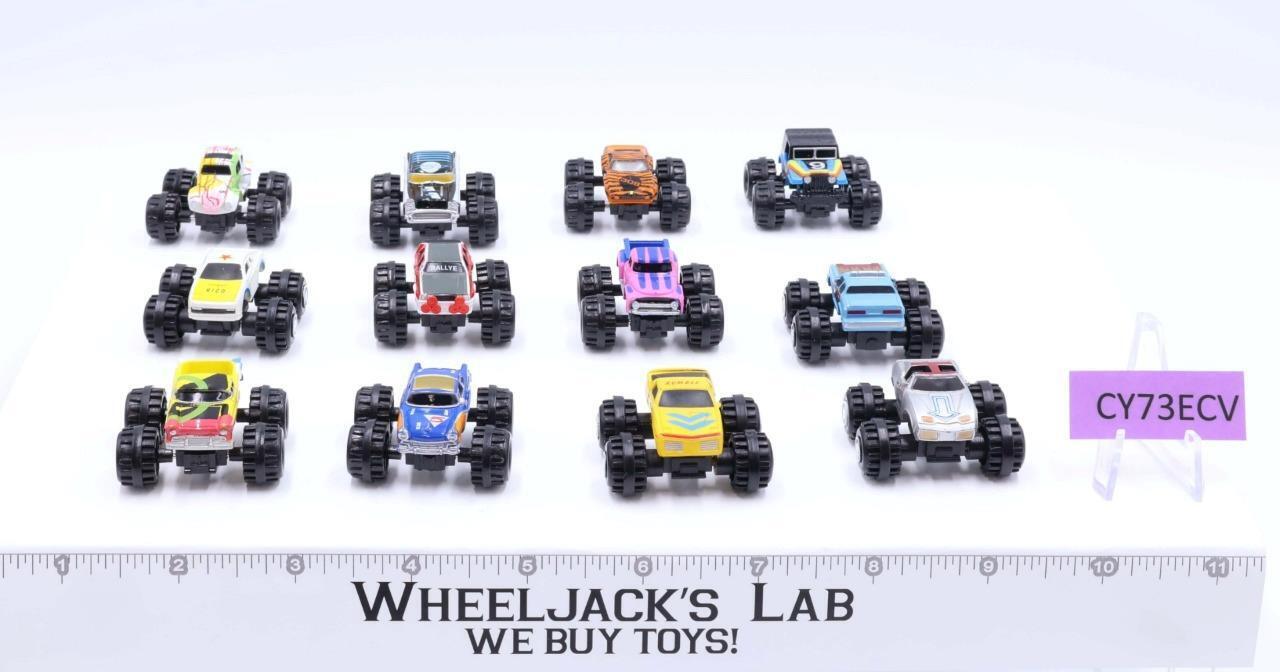 Lot of 12 Monster Truck Vehicles 1988-89 Vintage Galoob Micro Machines ...