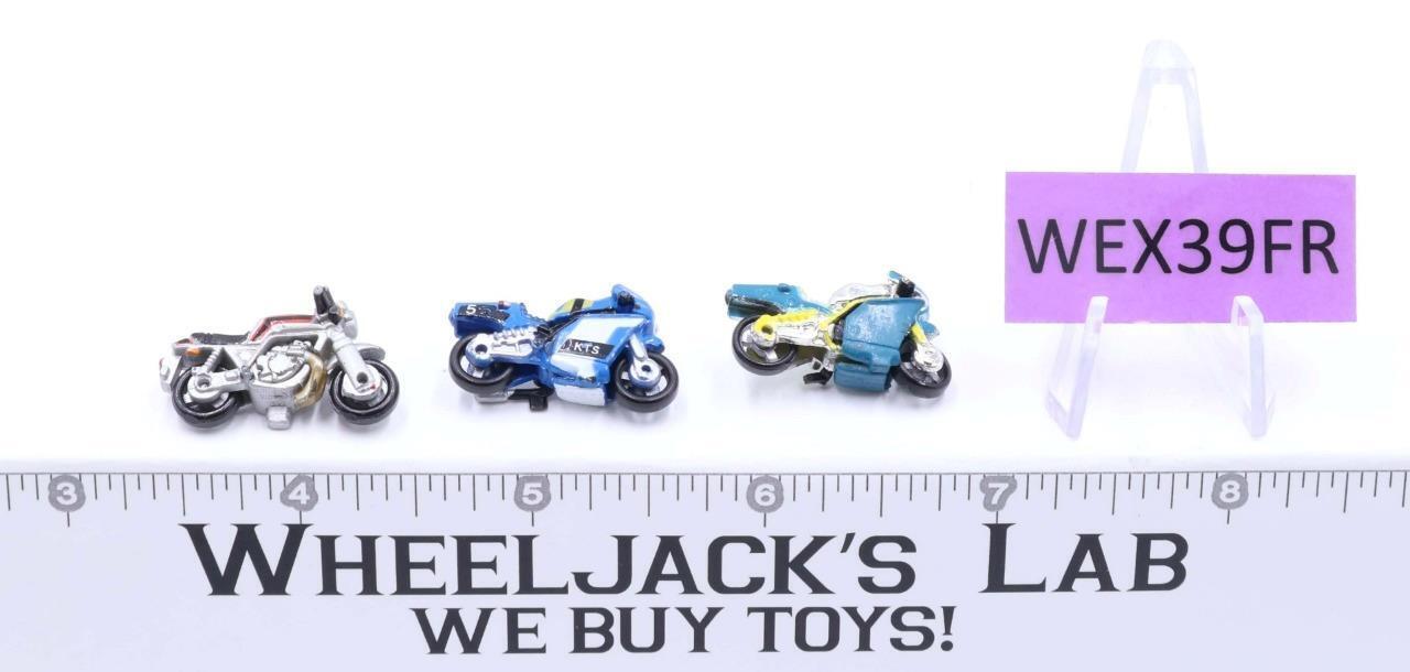 Lot of 3 Motorcycles/Dirt Bikes 1988-89 Vintage Galoob Micro Machines ...
