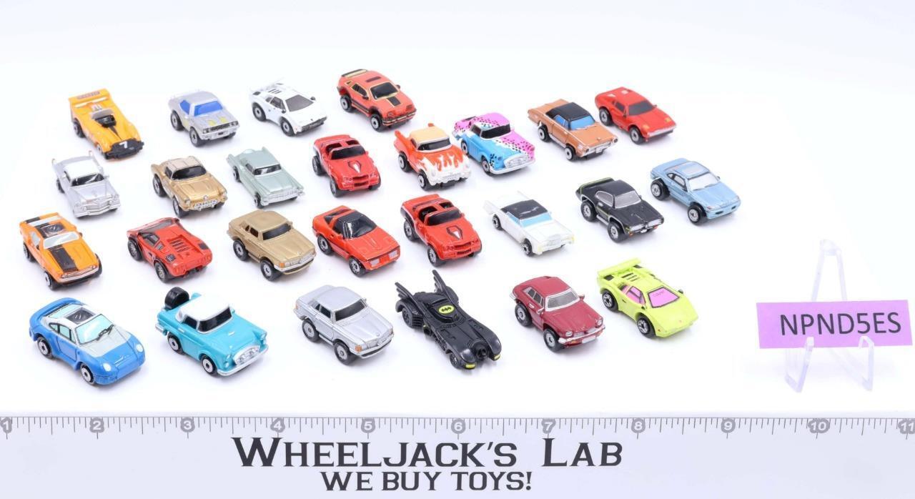 Lot of 26 Classic/Race/Sports Cars 1988-89 Vintage Galoob Micro ...