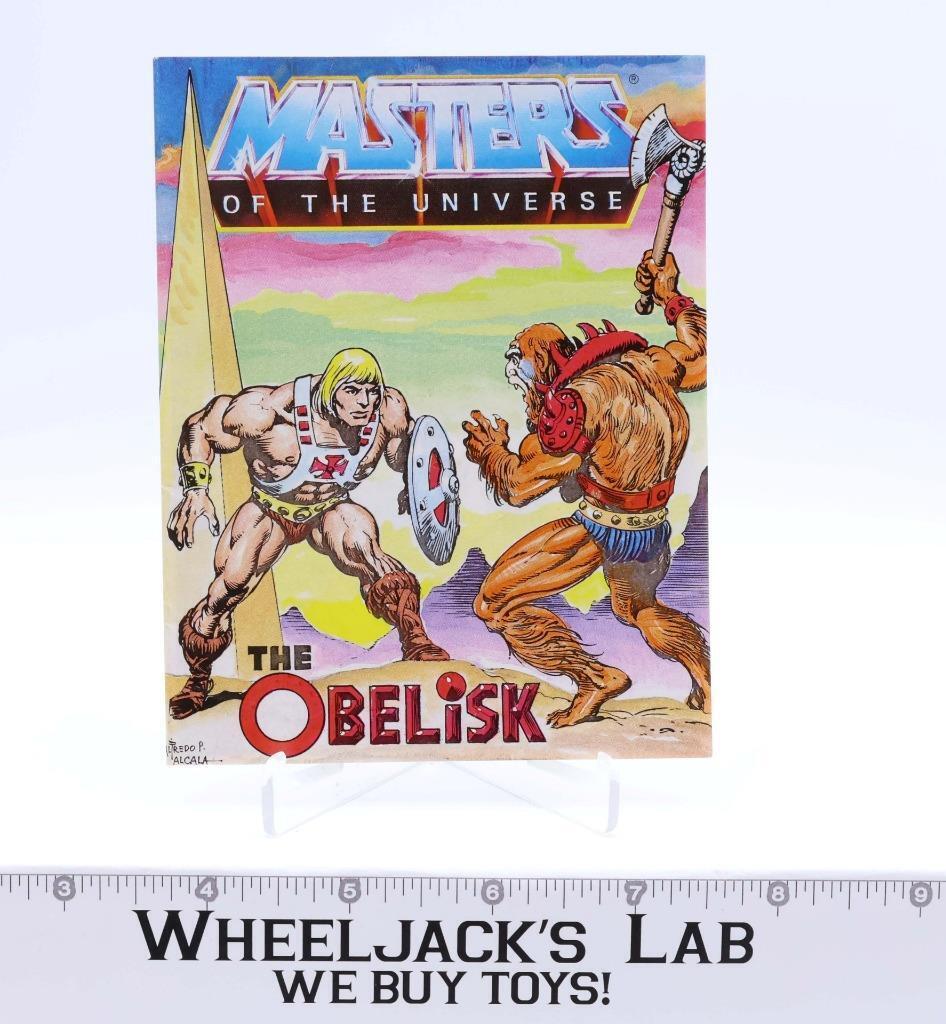 He-Man Masters of the Universe The Obelisk 1980's Mini Comic Book ...