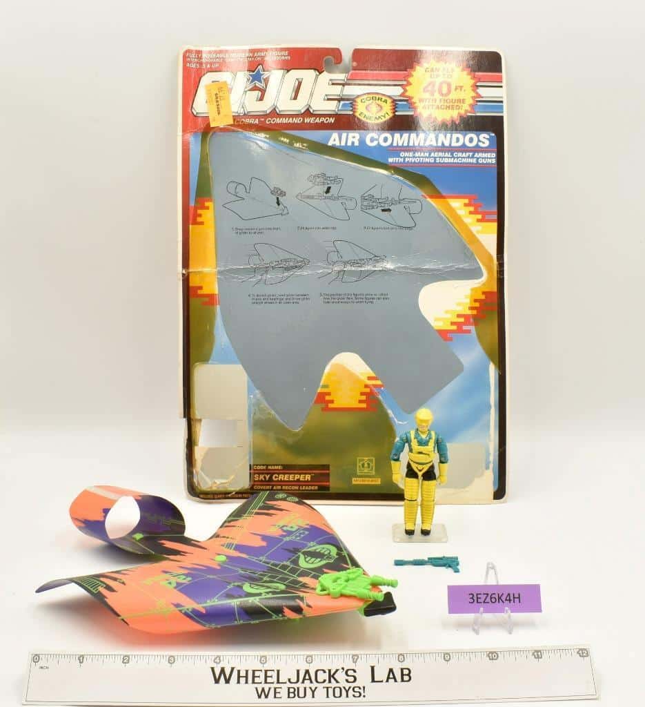 Air Commandos W/Sky Creeper 100% Complete G.I. Joe 1991 Hasbro Vintage ...
