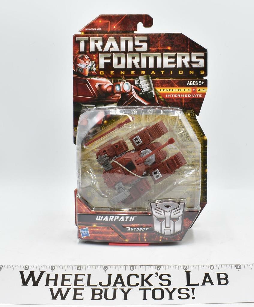 Warpath Transformers Generations 2010 Hasbro Action Figure NEW MOSC ...