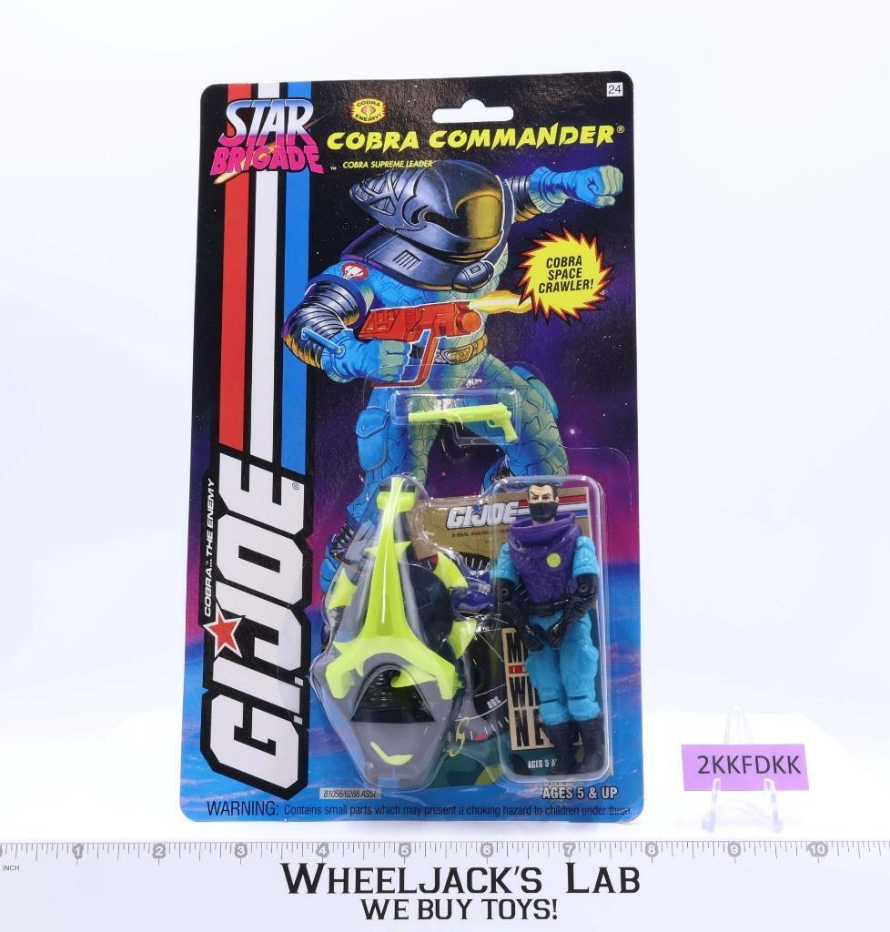 Cobra Commander Star Brigade GI Joe ARAH 1993 Hasbro Vintage Figure NEW MOSC - Wheeljack's Lab