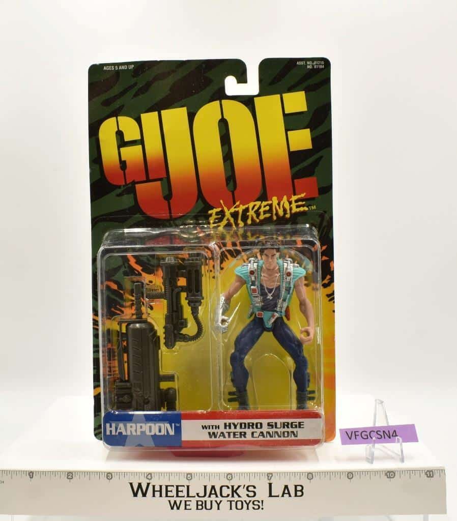 Harpoon GI Joe Extreme 1995 Hasbro Action Figure NEW MOSC SEALED ...