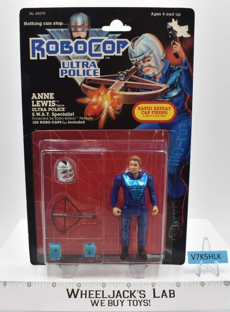Anne Lewis RoboCop Ultra Police MOSC 1988 Action Figure Kenner Vintage ...