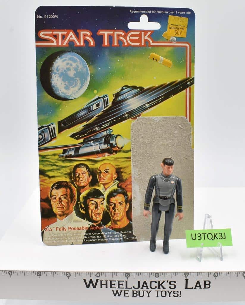 Mr. Spock 3.75" Star Trek 1979 Mego Vintage Action Figure - Wheeljack's Lab