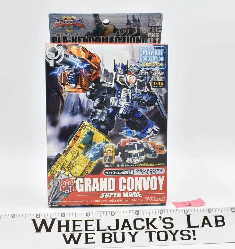Grand Convoy Super Mode #3 Pla-Kit 1/45 Transformers 2004 Takara SEALED ...
