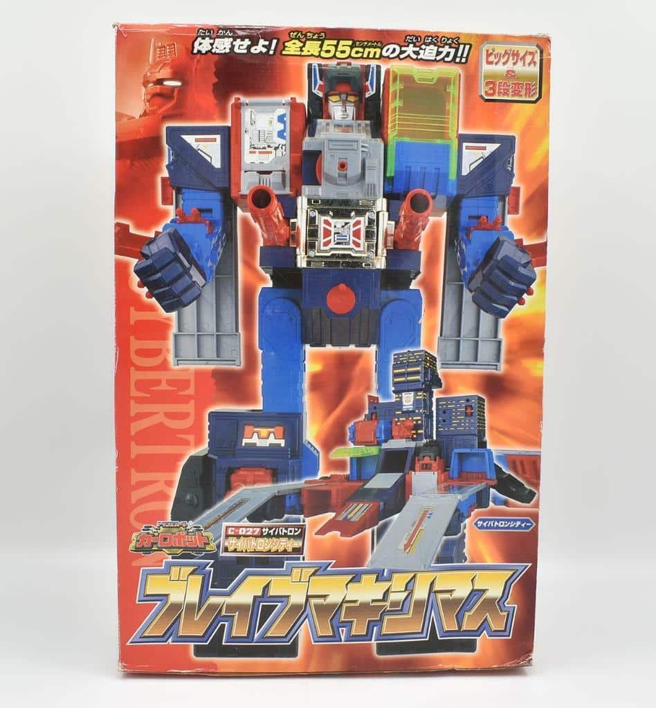 Brave Maximus C-027 Car Robots 100% Complete W/ Box 2000 Transformers ...