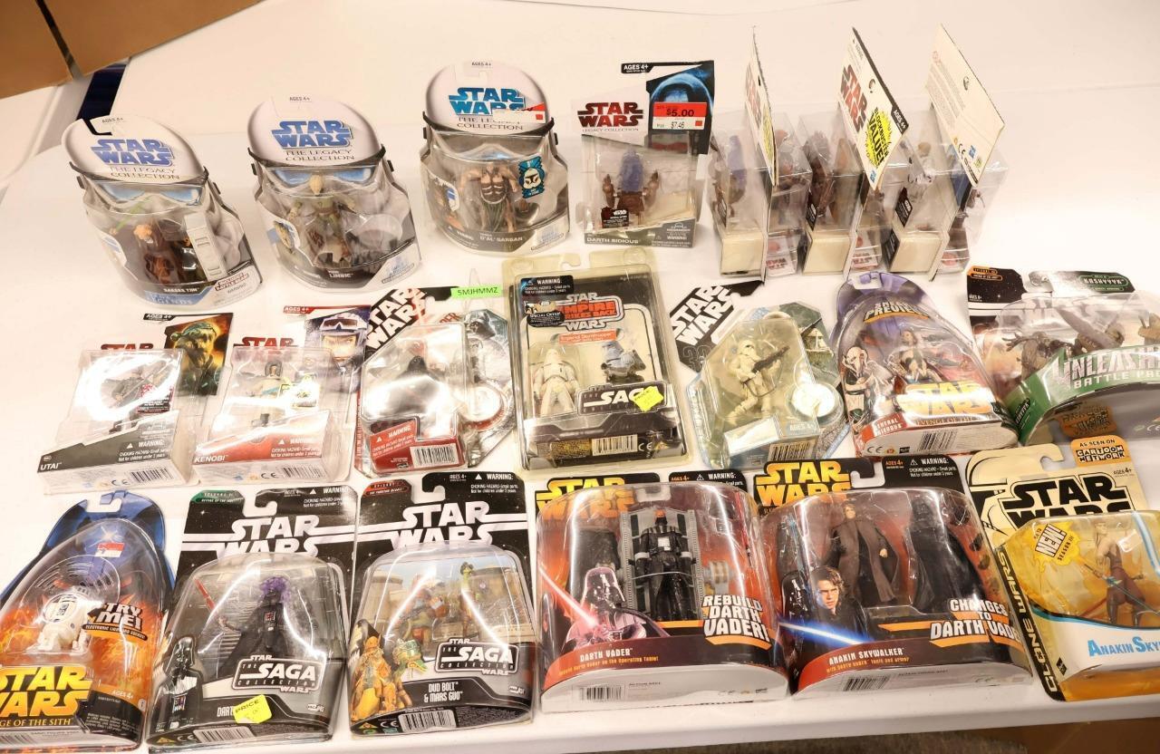 Lot of Star Wars Legacy Collection & Saga Collection Action Figures NEW ...
