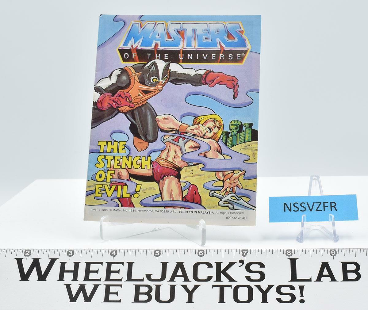 The Stench Of Evil 1984 Mini Comic He-Man MOTU Masters of the Universe ...