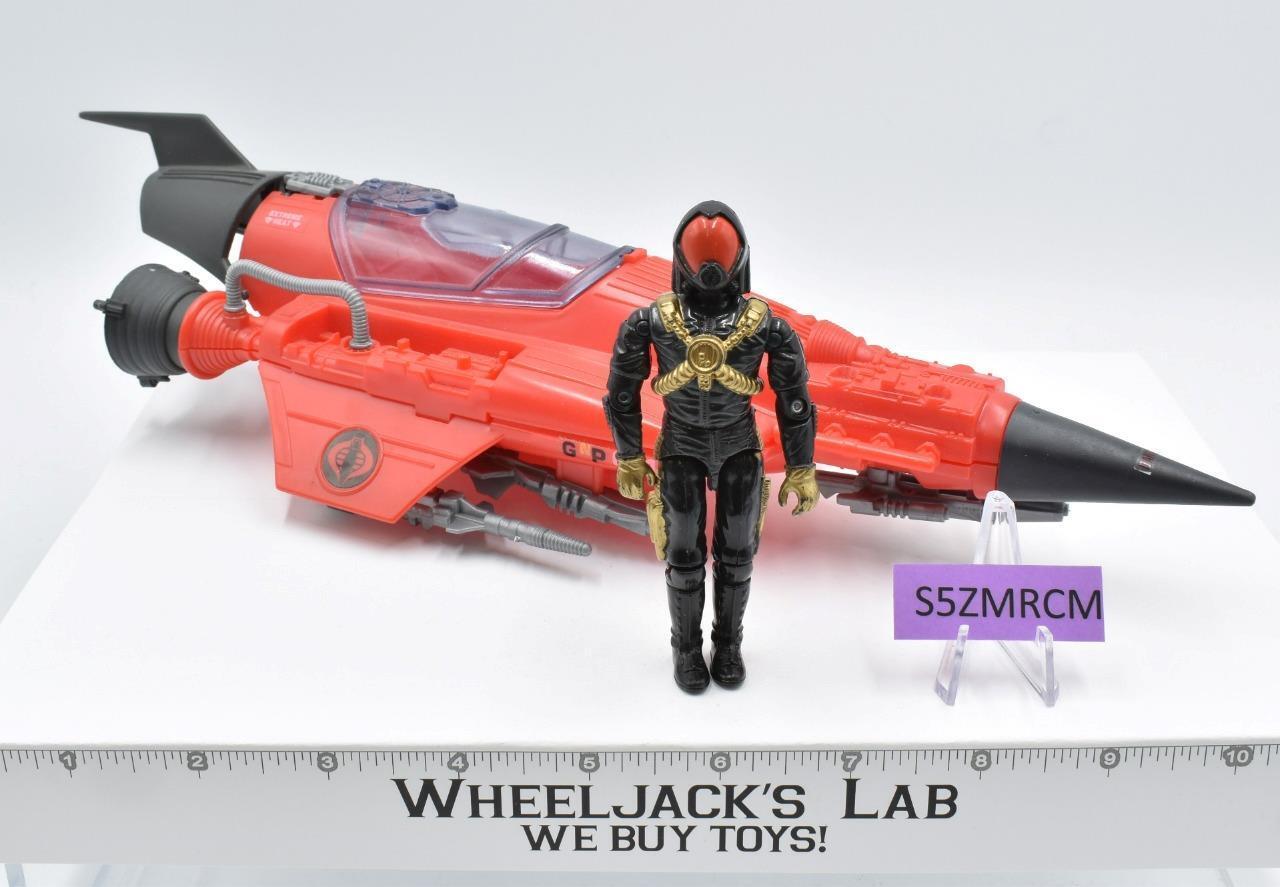 Stellar Stiletto 100% Complete 1988 GI Joe Cobra ARAH Hasbro Vehicle ...