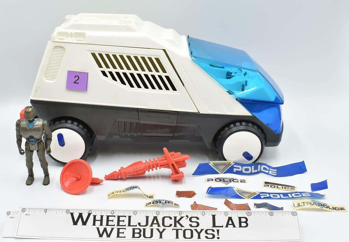 Robo-Jailer #2 Complete Robo Cop Ultra Police 1988 Kenner Action Figure ...