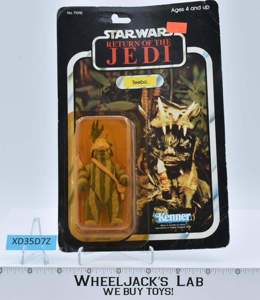 Teebo Ewok 77 Back Star Wars ROTJ 1984 Kenner Figure NEW MOSC SEALED - Wheeljack's Lab