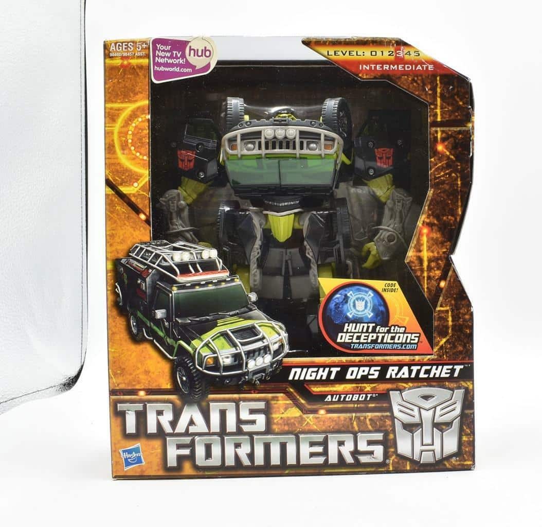 Night Ops Ratchet MISB NEW Transformers HFTD 2009 Hasbro Action Figure ...