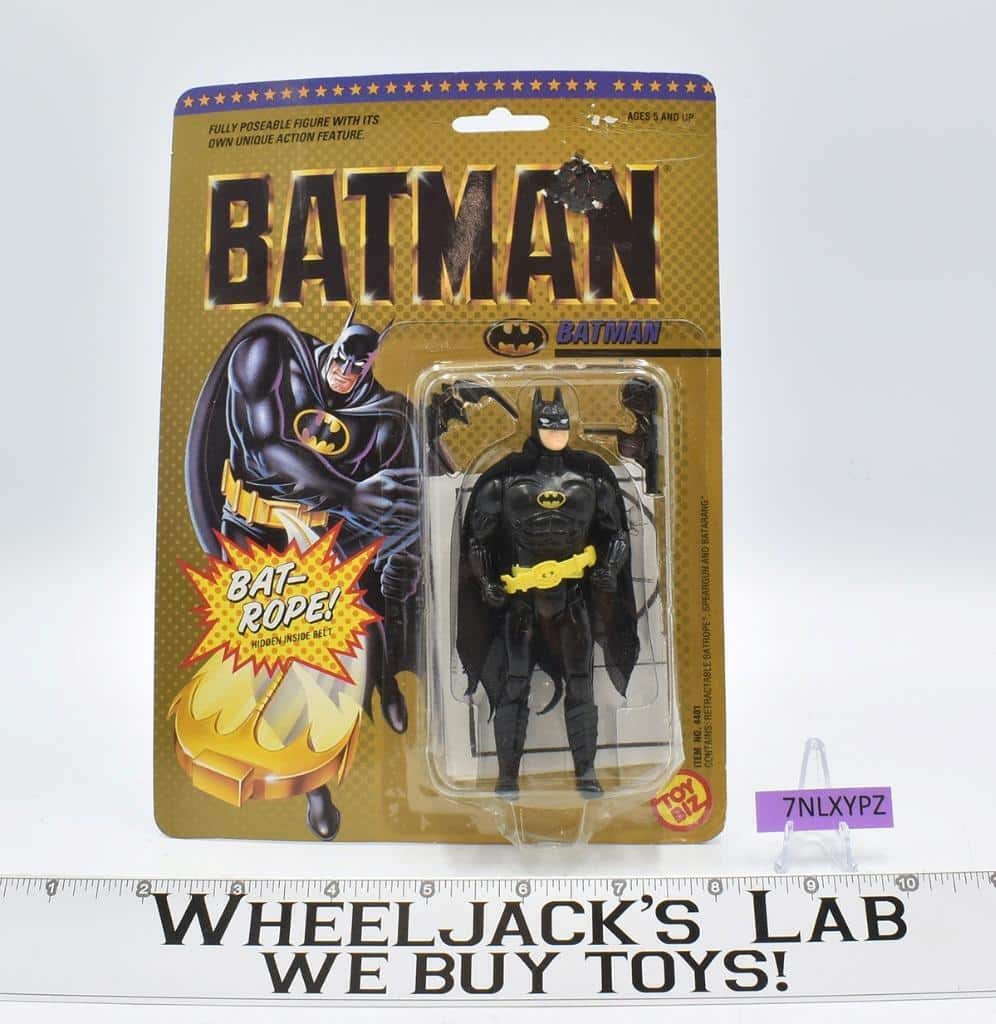 Batman Bat-Rope MOSC NEW DC Comic Super Heroes Toy Biz 1989 Action ...