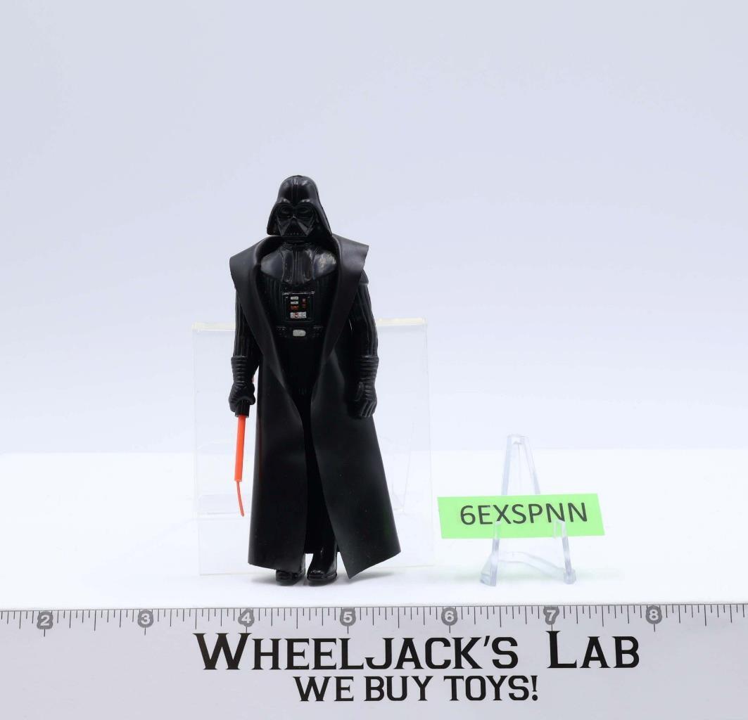 Darth Vader LETTERED HILT Complete Star Wars 1977 Kenner Action Figure ...