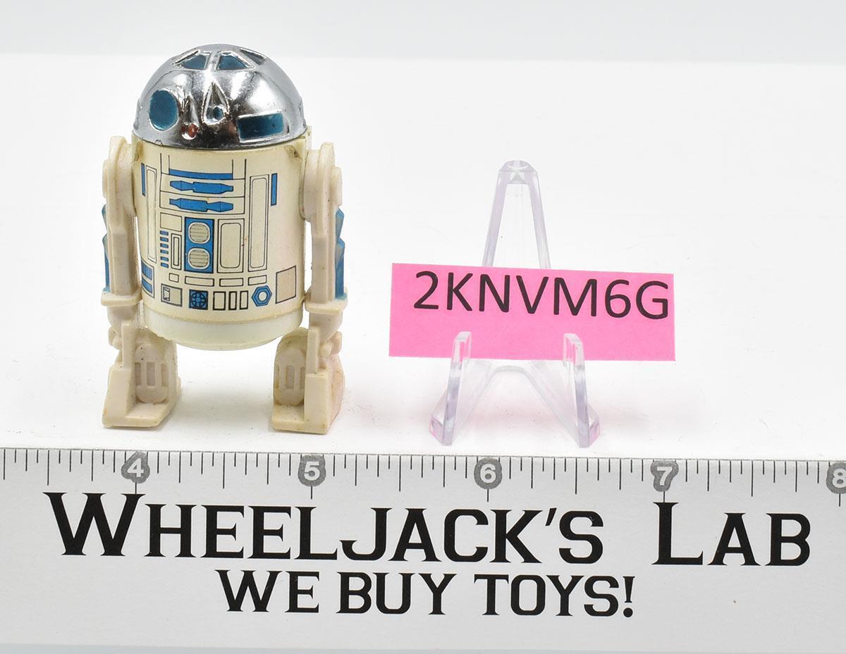 R2-D2 DARK BLUE TAIWAN 100% Complete Star Wars 1977 Kenner Figure NO ...