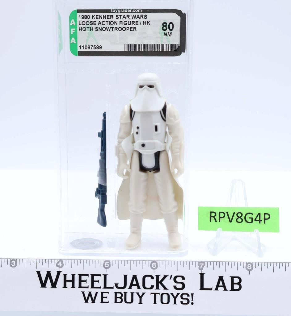 Stormtrooper Snowtrooper Hoth Hong Kong AFA 80 Star Wars 1977 Kenner ...